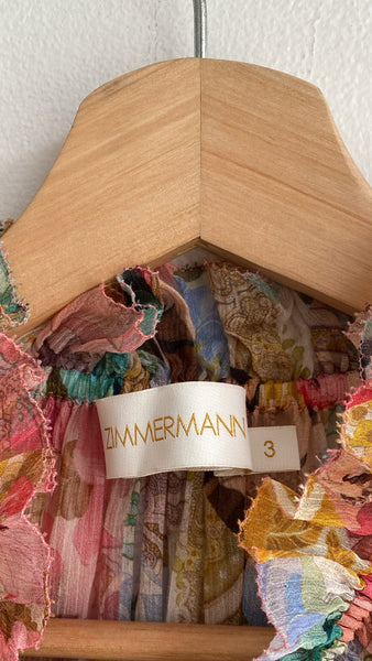 Zimmerman Floral Silk Top – I MISS YOU VINTAGE