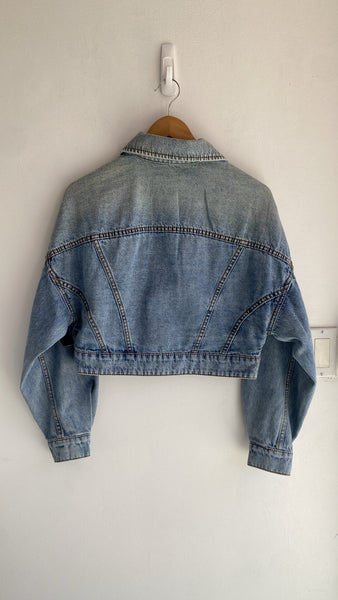 Zimmerman Cropped Denim Jacket - 1 (4/6) – I MISS YOU VINTAGE