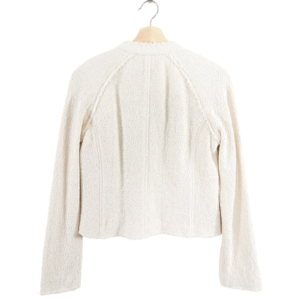 Rag & Bone Ivory Marisa Boucle Jacket with Gold Buttons - 6 – I MISS ...