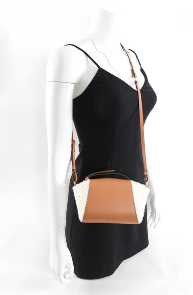 Ulla Johnson Imogen Small Tan Leather Crossbody Boucle Bag – I MISS YOU ...