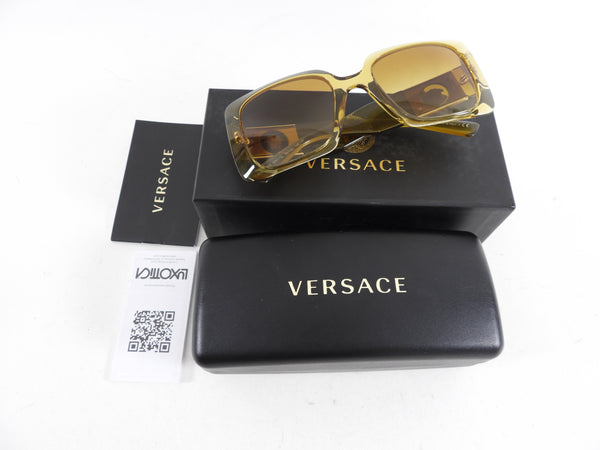 Versace Golden Clear Acetate Square Sunglasses 5347 – I MISS YOU VINTAGE