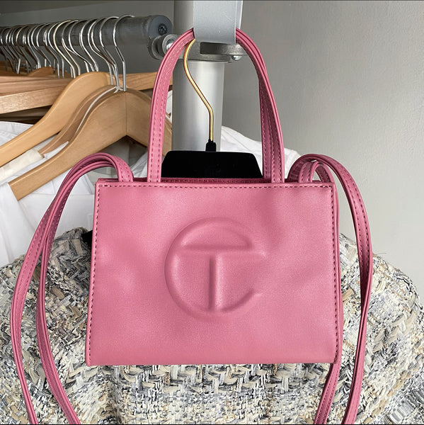 Telfar Quartz Pink Mini Two-Way Crossbody Bag – I MISS YOU VINTAGE
