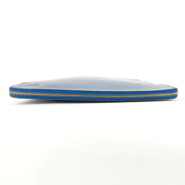 Louis Vuitton Blue Epi Leather Poche Documents Portfolio Pouch – I MISS ...