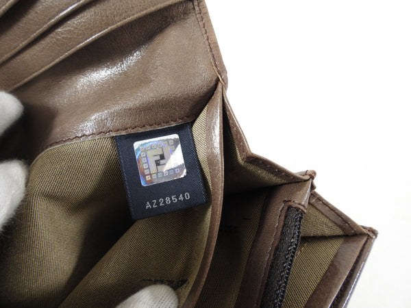 Fendi Brown Monogram Canvas Vintage Long Bifold Wallet – I MISS YOU VINTAGE